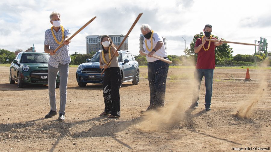 Mini of Hawaii breaks ground on West Side dealership - Pacific Business ...