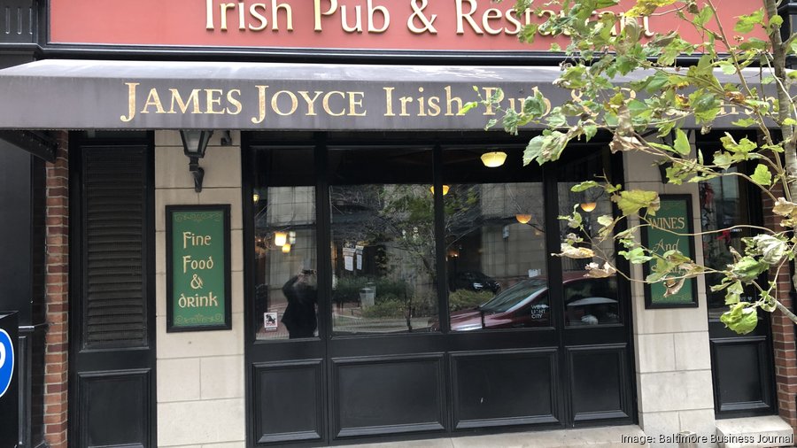 Atlas Restaurant Group will reopen Harbor East's James Joyce Irish Pub ...