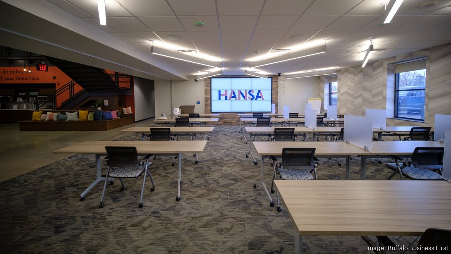 Inside Hansa, Uniland's $8 million downtown coworking space - Buffalo ...