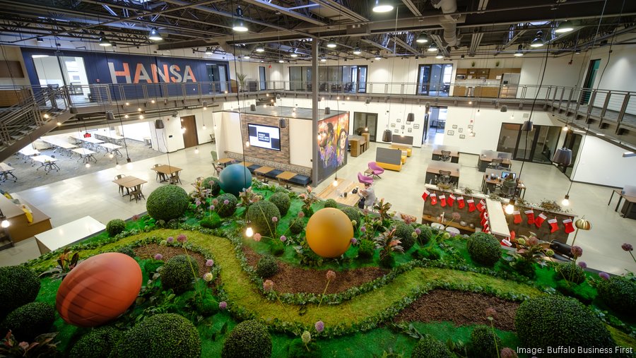 Inside Hansa, Uniland's $8 million downtown coworking space - Buffalo ...