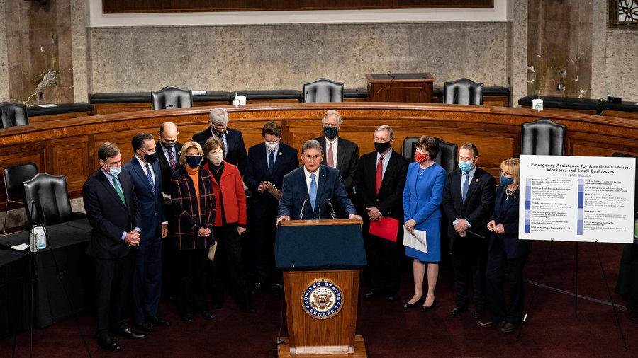 Moderates pare back stimulus plan in hopes of breaking stalemate ...