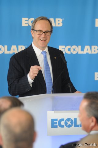 Ecolab's CEO made $8.4 million in his first year in the role ...