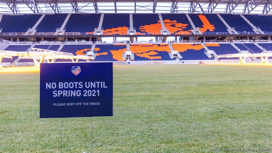 Get a first look at FC Cincinnati's West End Stadium’s new grass field ...