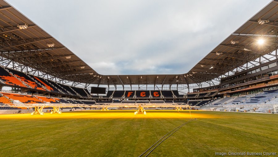 Get a first look at FC Cincinnati's West End Stadium’s new grass field ...