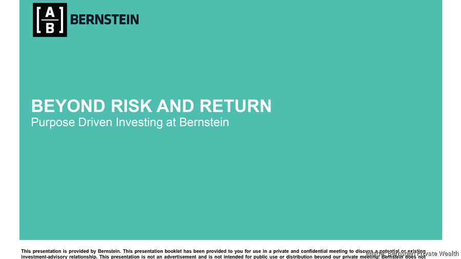 Bernstein's Travis Allen talks ESG at the TBBJ's Economic Outlook 2021 ...