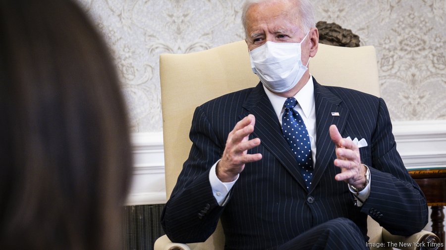 Biden courts business support for aid package and contested minimum ...
