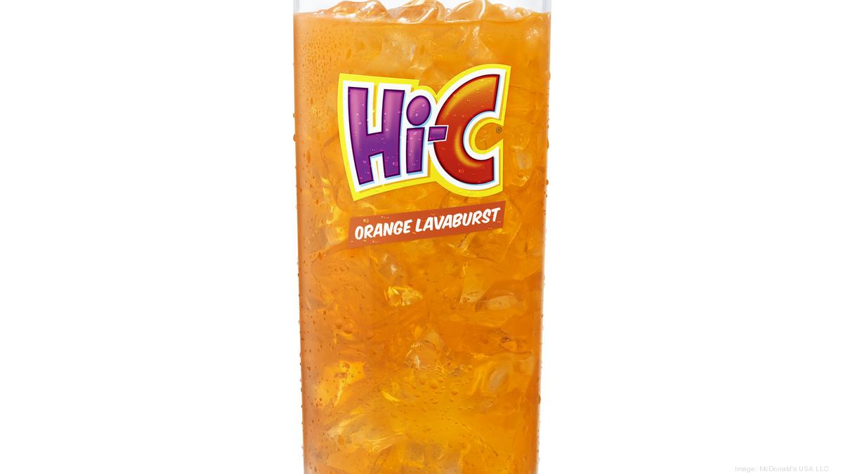 McDonald’s is bringing back Hi-C Orange Lavaburst nationwide - Chicago ...
