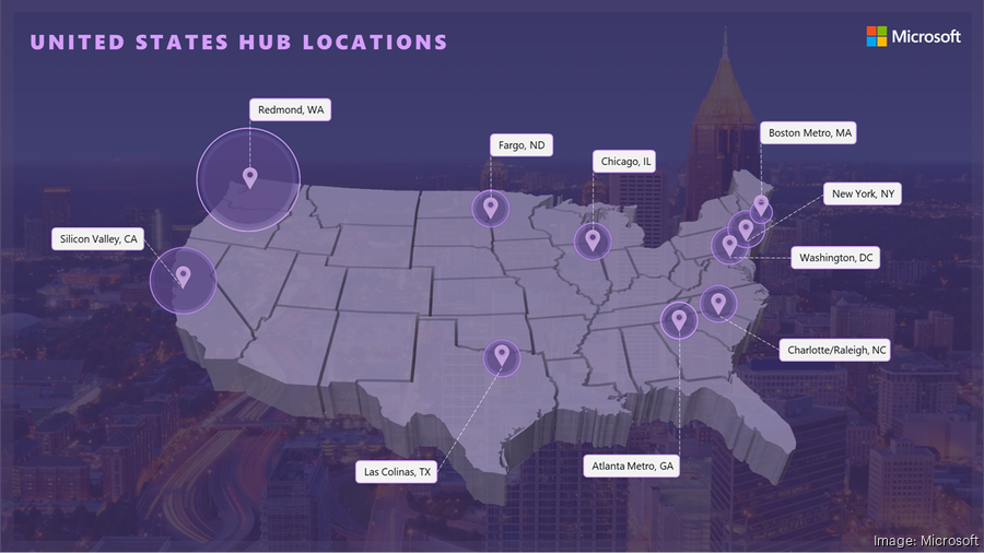 Microsoft confirms Atlanta as major East Coast hub - Puget Sound ...
