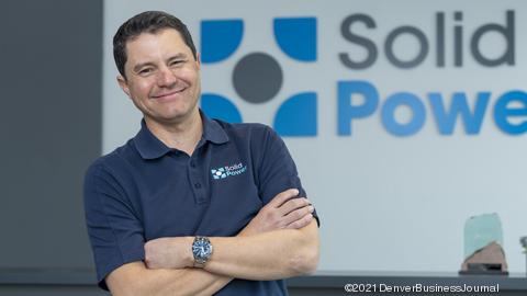Colorado startup Solid Power, backed by Ford and BMW, raises hundreds ...