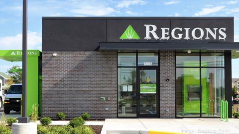 Regions Bank expects continued branch consolidations, declines in ...