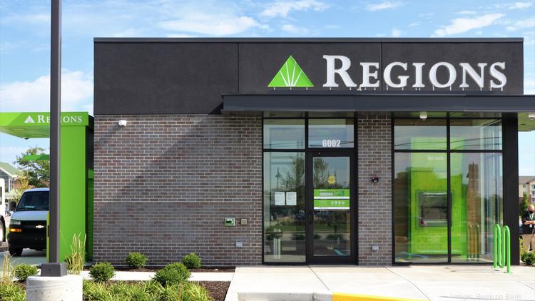 Regions Bank expects continued branch consolidations, declines in ...