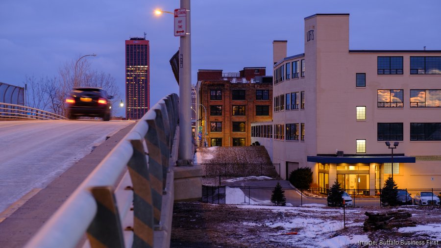 Exploring Larkinville as the sun comes up - Buffalo Business First