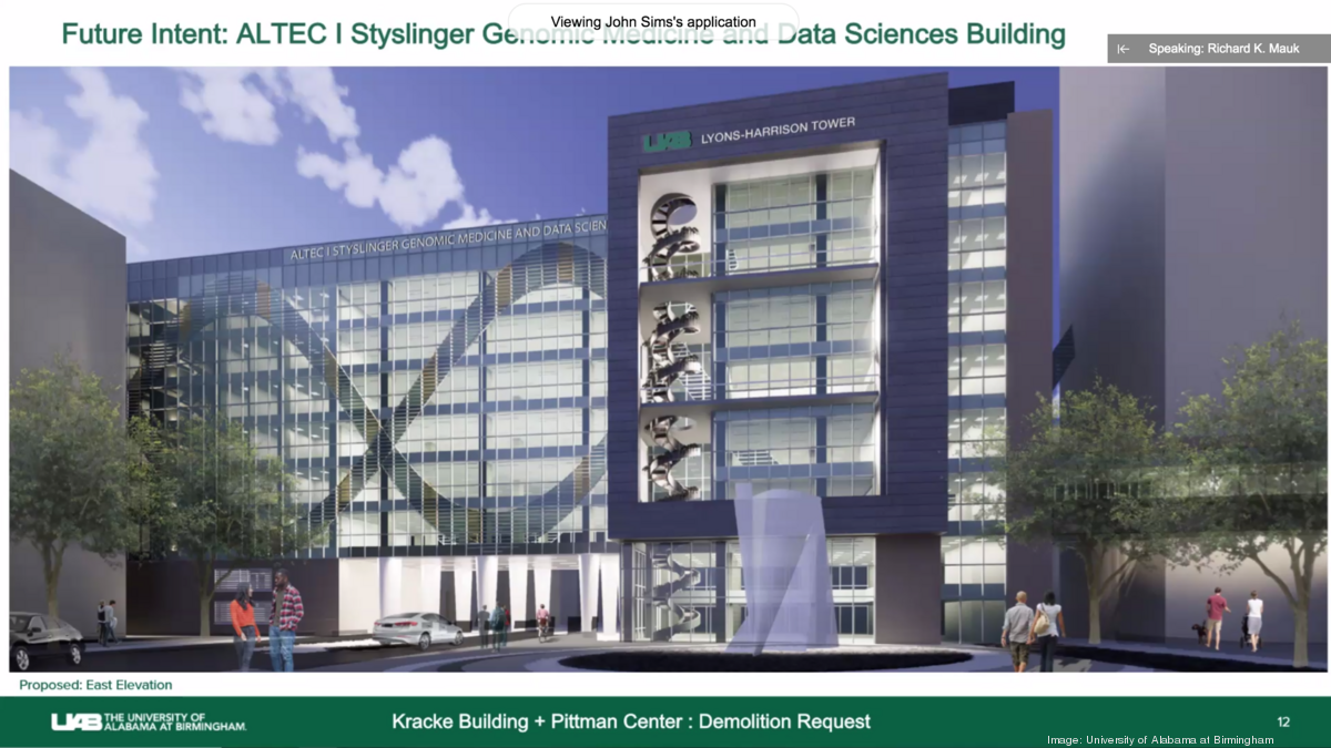 DRC approves UAB demo plan for new $75M genomic project - Birmingham ...