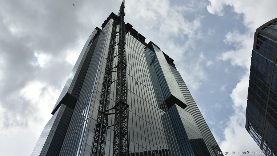 Hines tops out 47-story Texas Tower in downtown Houston - Houston ...