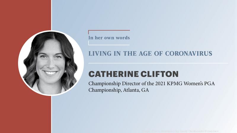 In Her Own Words: Catherine Clifton takes a swing at hosting a major ...