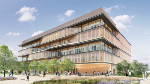 Google has begun construction of its first 'mass timber' building in ...