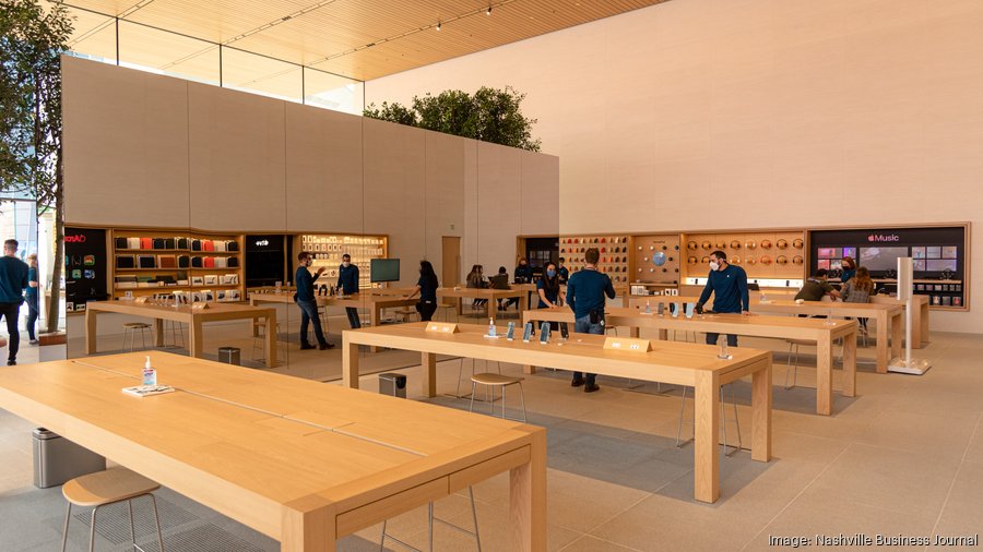 Now open: Take a look inside Apple Downtown Nashville at Fifth ...