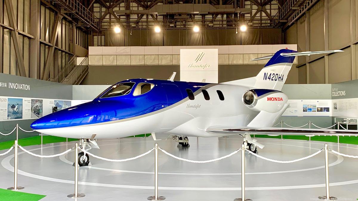 HondaJet concept plane made by Honda Aircraft Co. lands permanent ...