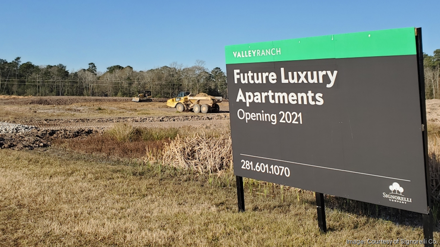 Signorelli Co. building The Gregory Apartments in Valley Ranch ...