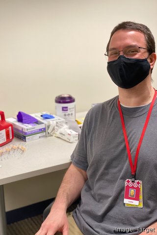 Target begins to vaccinate its frontline workers at 17 sites across the ...