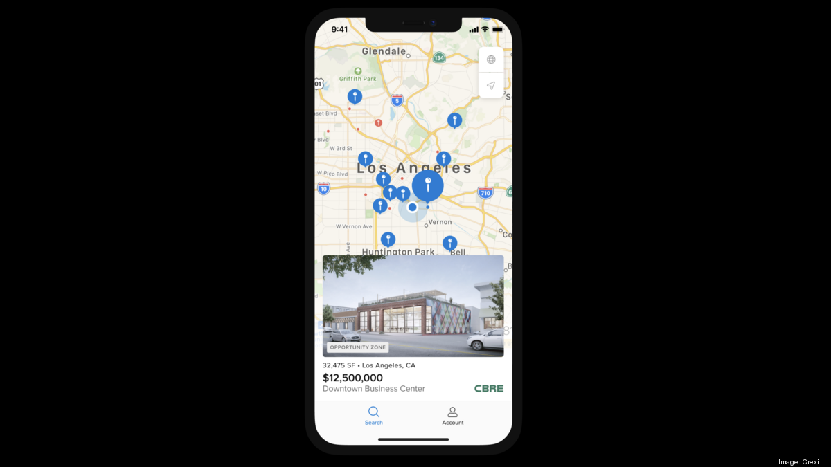Crexi launches mobile app for commercial real estate pros - L.A ...