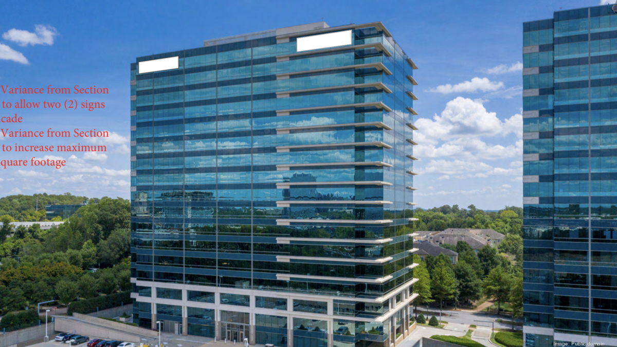 Perimeter Summit office complex on I-285 hopes signs can boost business ...