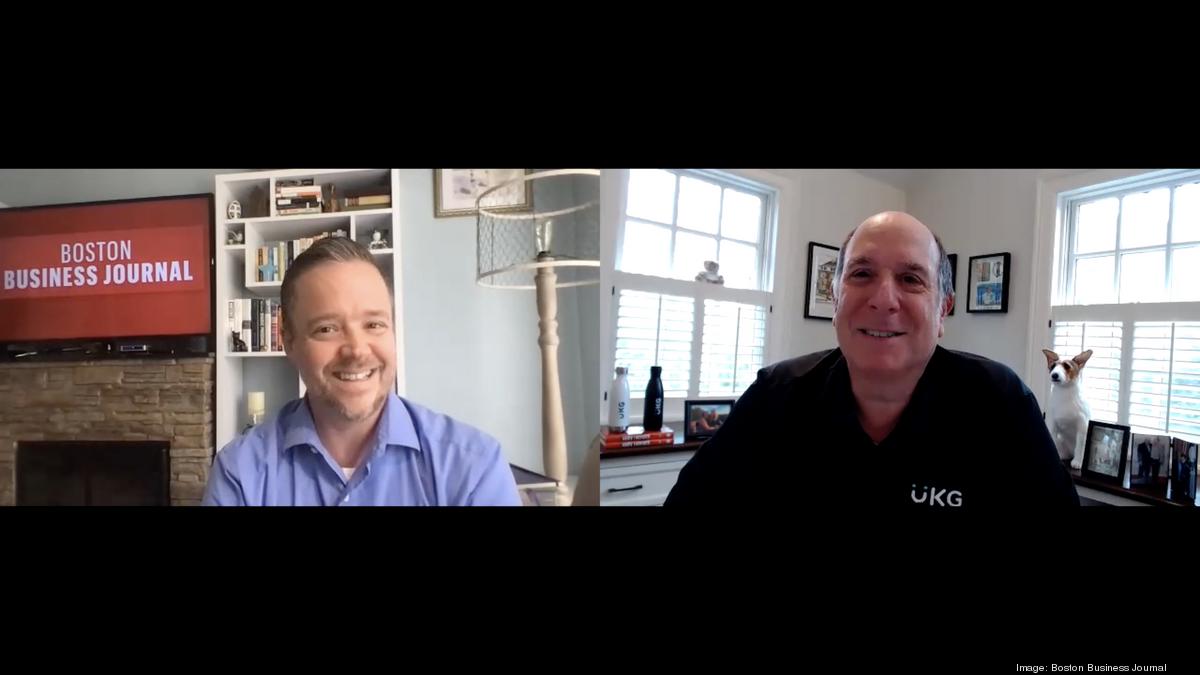 BBJ Insider View with UKG CEO Aron Ain and BBJ Editor Doug Banks ...