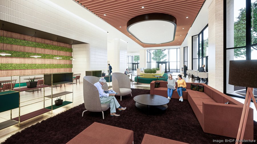 PNC Center gets $3 million lobby, amenity upgrade, including golf ...