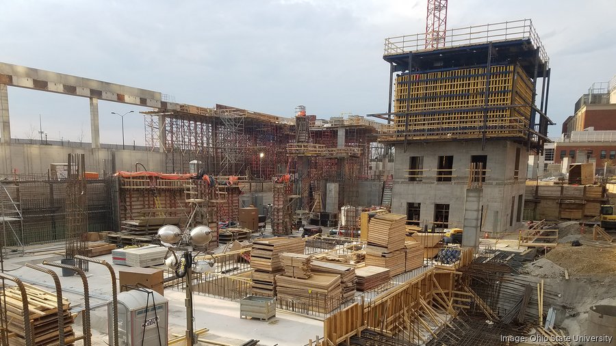 Construction update on Ohio State's Wexner Medical new hospital tower ...