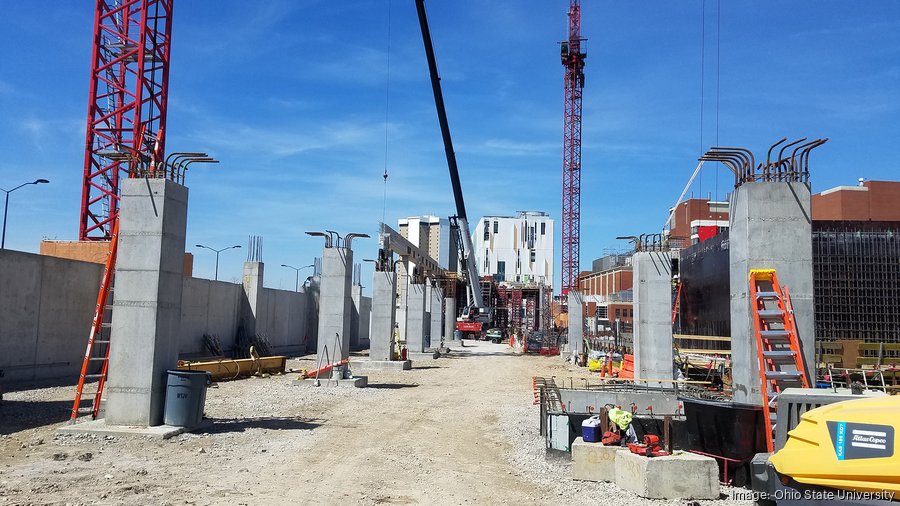 Construction update on Ohio State's Wexner Medical new hospital tower ...