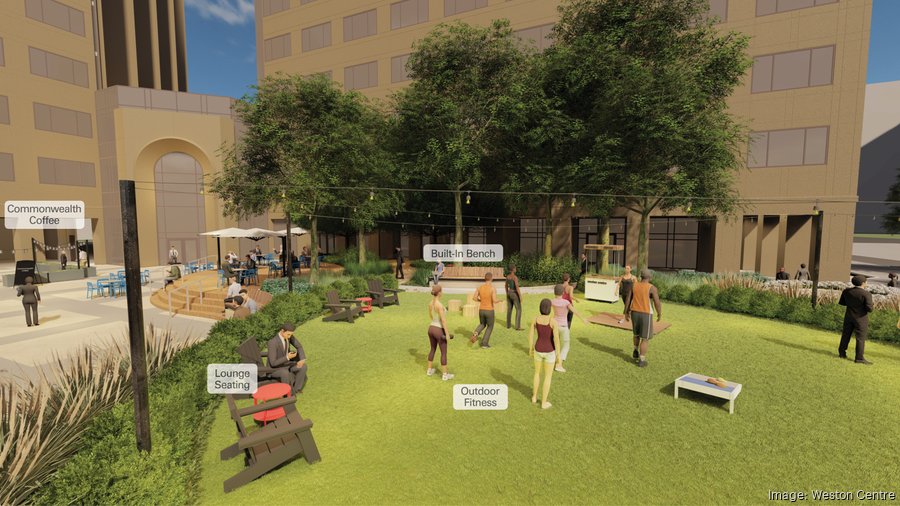 Weston Centre getting new outdoor plaza, green space - San Antonio ...