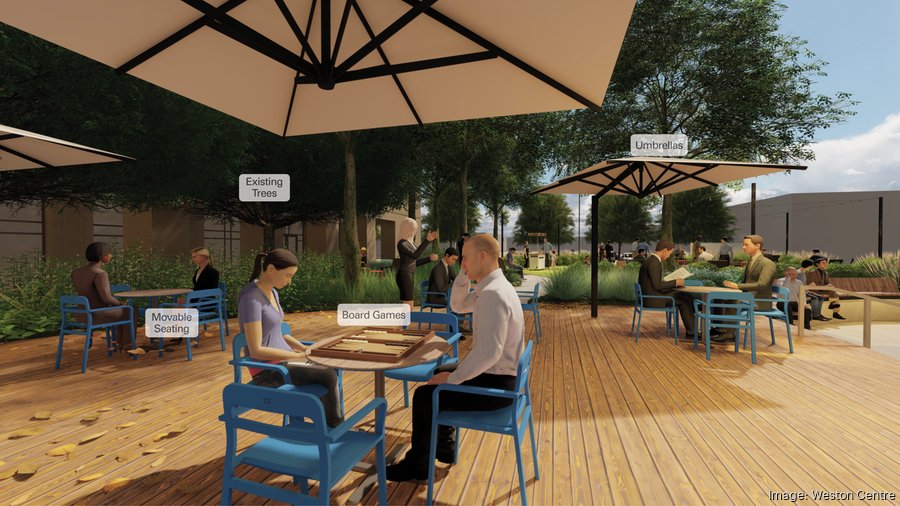 Weston Centre getting new outdoor plaza, green space - San Antonio ...