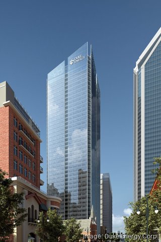 Duke Energy tower under construction in uptown to become utility ...
