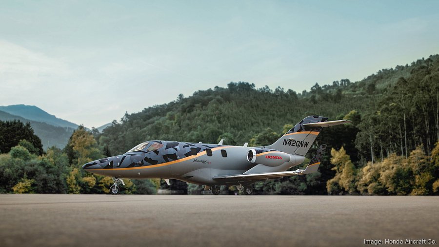 Honda Aircraft Greensboro flies HondaJet Elite S to air show on Koury ...