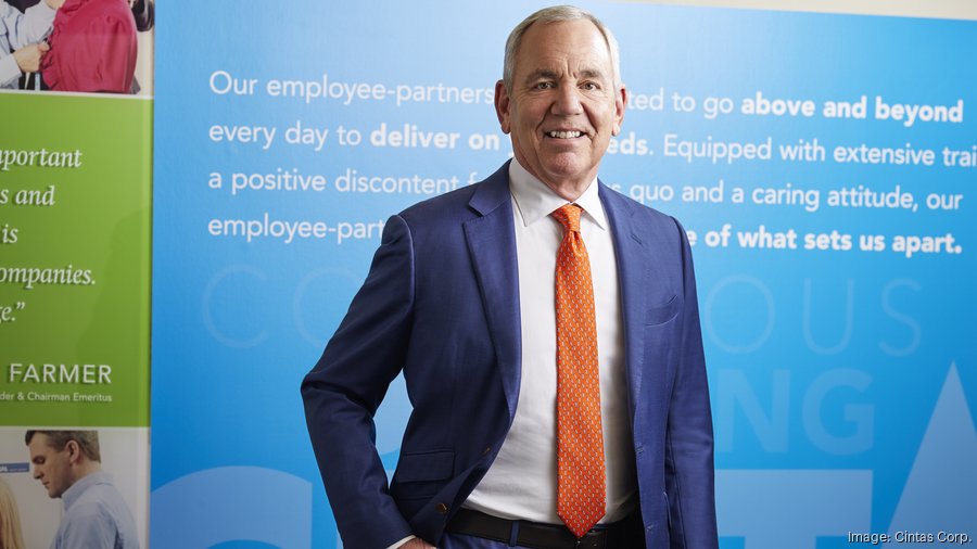 Cintas CEO Scott Farmer on retiring after four decades: ‘I’m going to ...