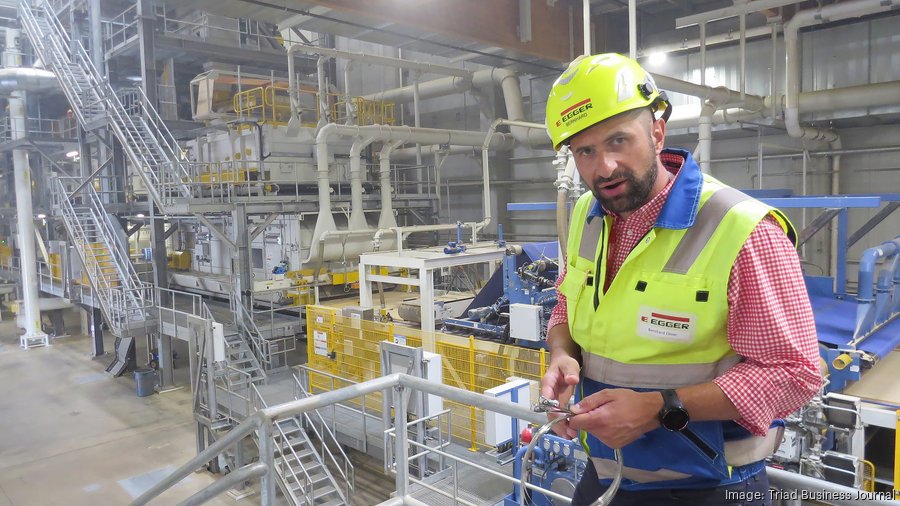 Behind the scenes: Egger Wood Products in Lexington manufacturing plant tour - Triad Business ...