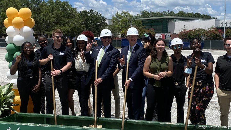 USF breaks ground on wellness center - Tampa Bay Business Journal
