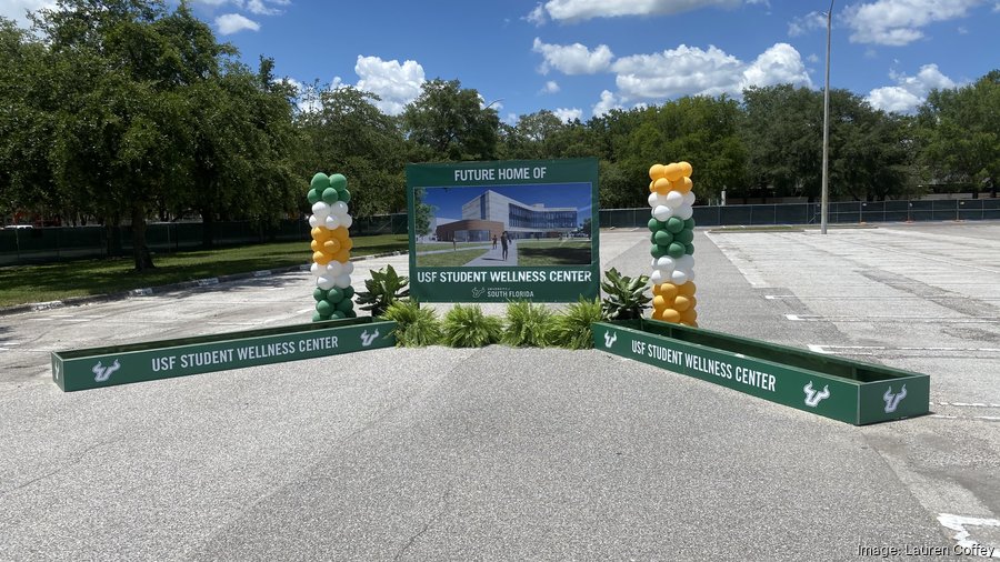 USF breaks ground on wellness center - Tampa Bay Business Journal