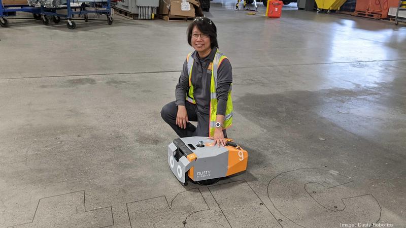 Mountain View-based startup Dusty Robotics draws an outline for future ...