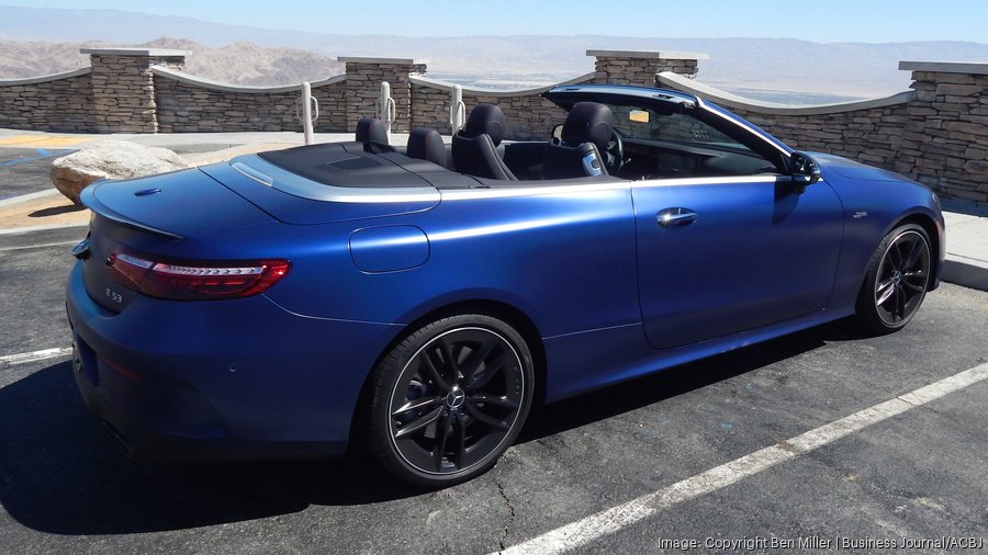 C-Suite Rides: The fun goes up when the Mercedes-Benz AMG E53 Cabriolet ...
