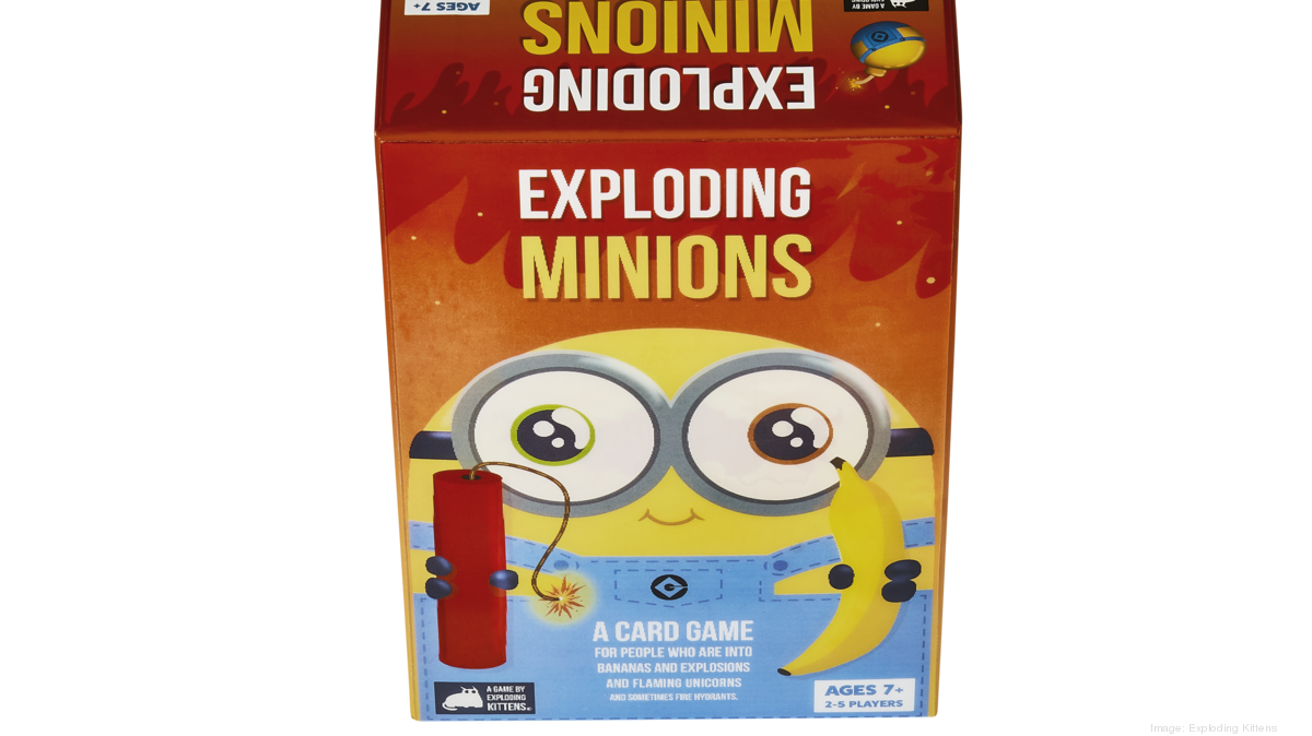 Exploding Kittens launches ‘Minions’-themed game - L.A. Business First
