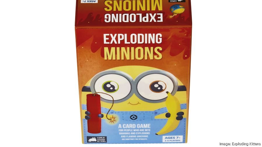 Exploding Kittens launches ‘Minions’-themed game - L.A. Business First