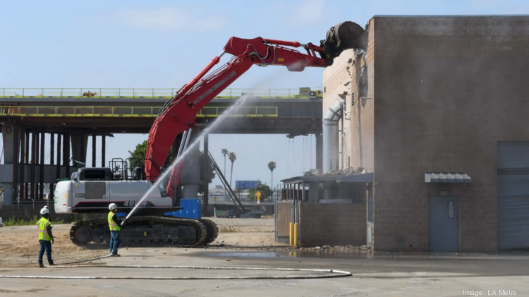 Los Angeles Airport Metro Connector breaks ground - L.A. Business First
