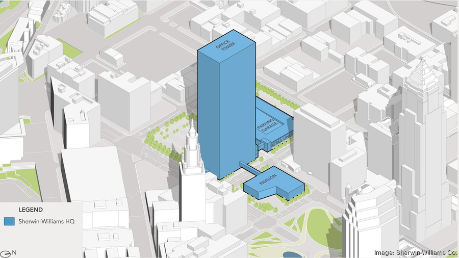 Sherwin-Williams' headquarters to be fourth-tallest building in ...