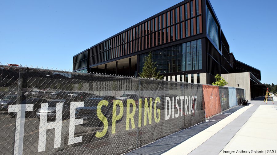 Meta-leased office building in Bellevue's Spring District up for sale ...