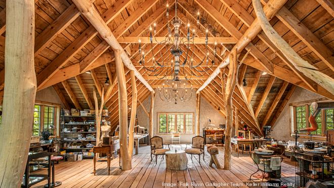 Charming Cedarburg farmhouse property with two new timber barns listed ...