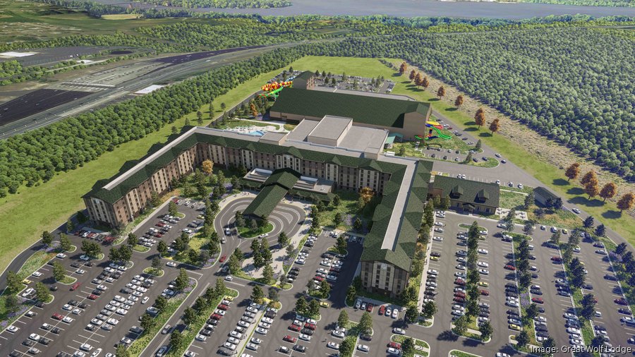 Great Wolf Lodge breaks ground on its biggest-ever resort in Cecil ...
