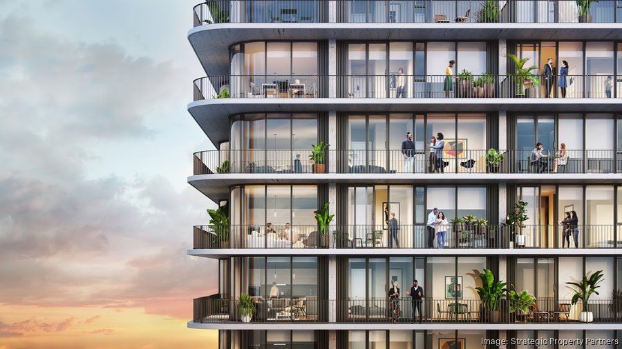 Water Street begins preleasing Cora apartment tower - Tampa Bay ...
