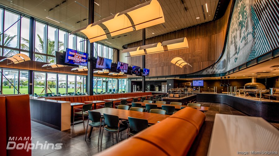 Miami Dolphins' new $135M Baptist Health Training Complex completed ...