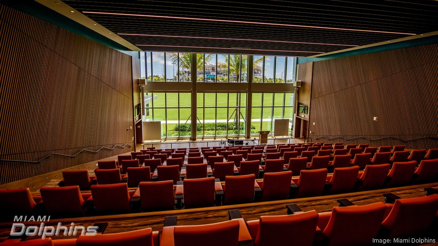Miami Dolphins' new $135M Baptist Health Training Complex completed ...